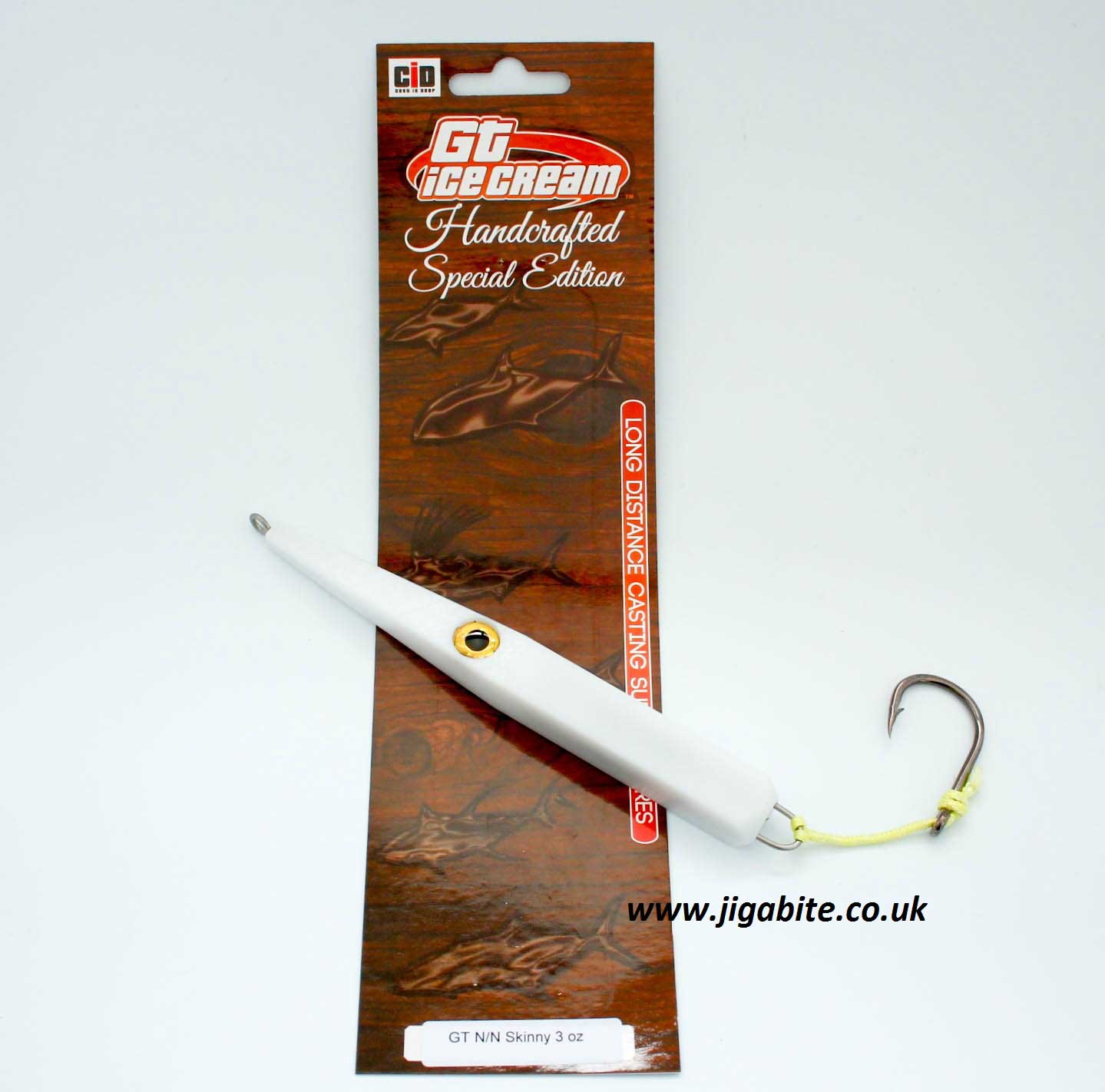 GT Ice Cream - Skinny - Chisel Plugs - Jigabite.co.uk Fishing Jigs